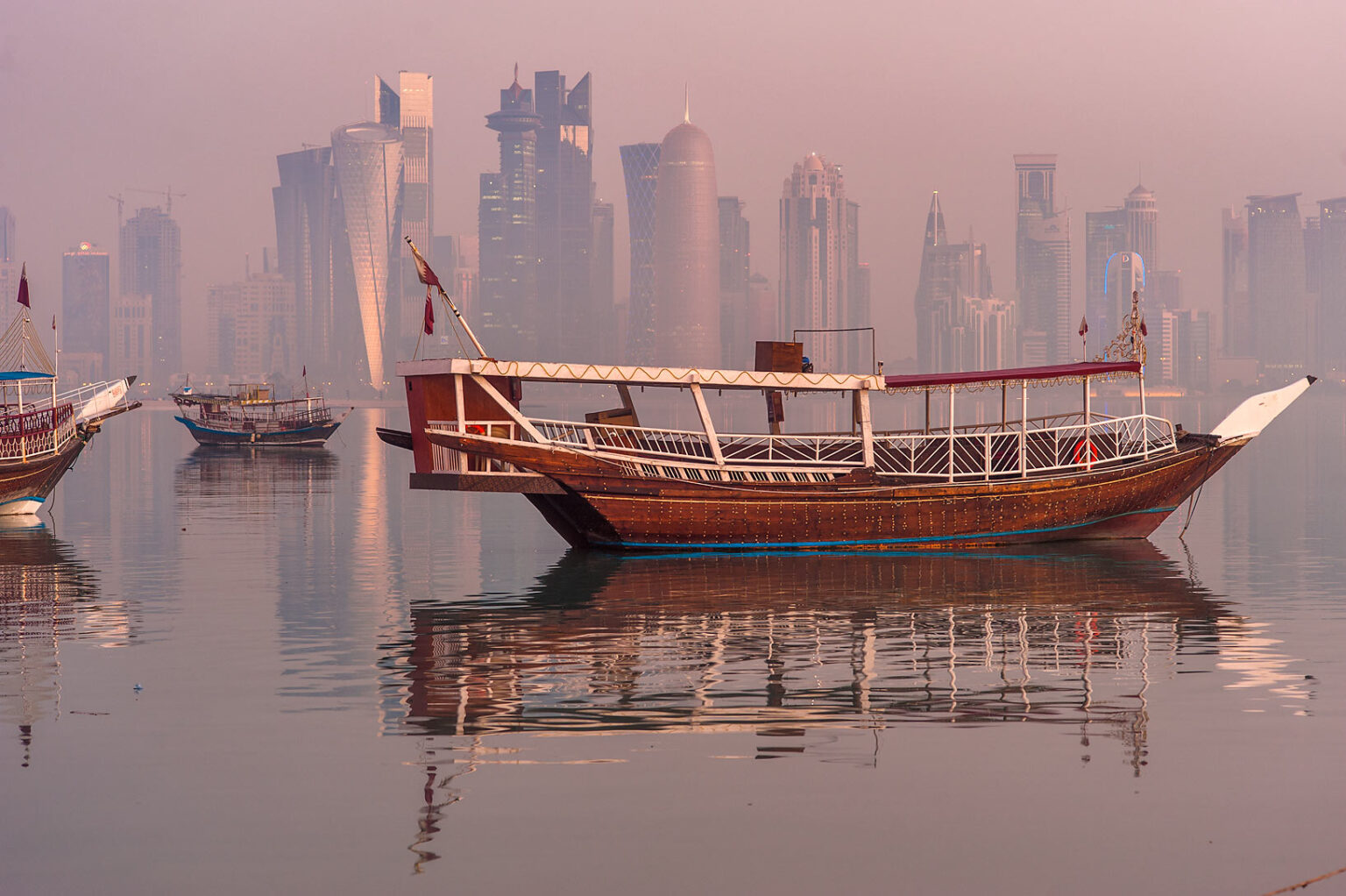 Traditional Dhow Boat in Qatar -DiscoverArabia