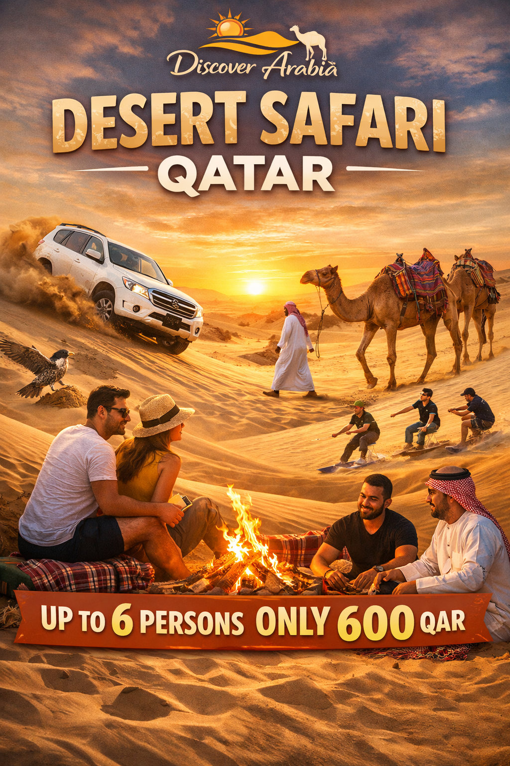 Qatar Desert Adventures: Guide to Dune Bashing & More - Discover Arabia